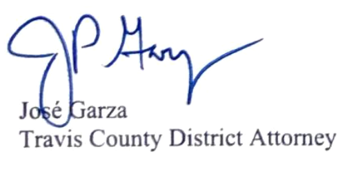 Travis County District Attorney José Garza’s 2022 Year-In-Review Letter ...